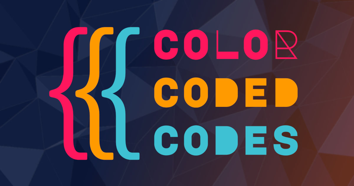 Welcome to COLOR CODED CODES